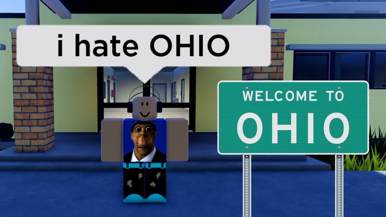 ROBLOX WALK TO SCHOOL IN OHIO - YouTube
