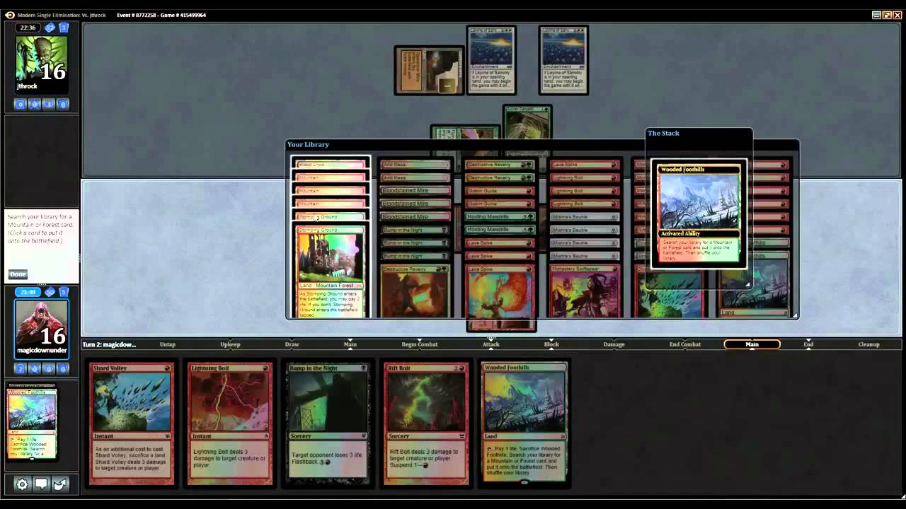 G1 Jeskai Combo vs Jund Burn Modern SE 8772258 - YouTube