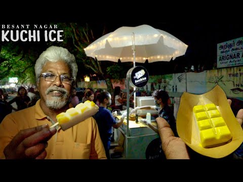 KUCHI ICE வேட்டை 😋 at Besant Nagar | Best Kuchi Ice Ever! 😍 - YouTube