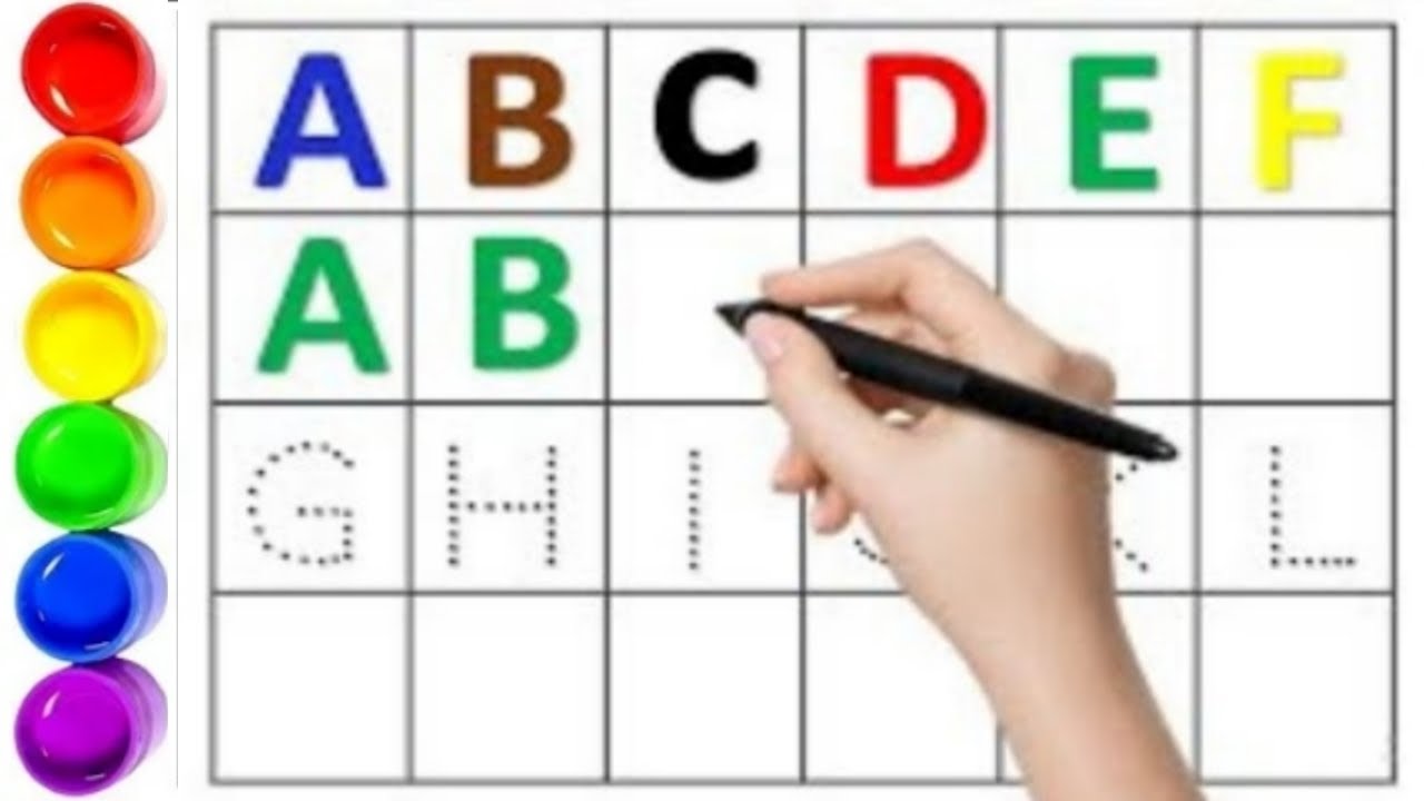 ABC Writing Collection along the Dotted Line for Toddlers & Kids ...