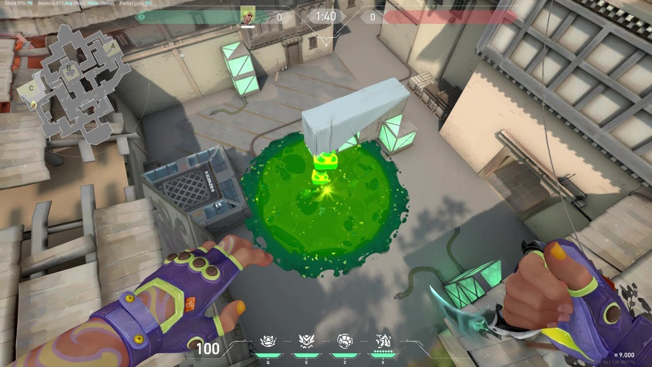 Mosh pit post plant C default on Haven - YouTube