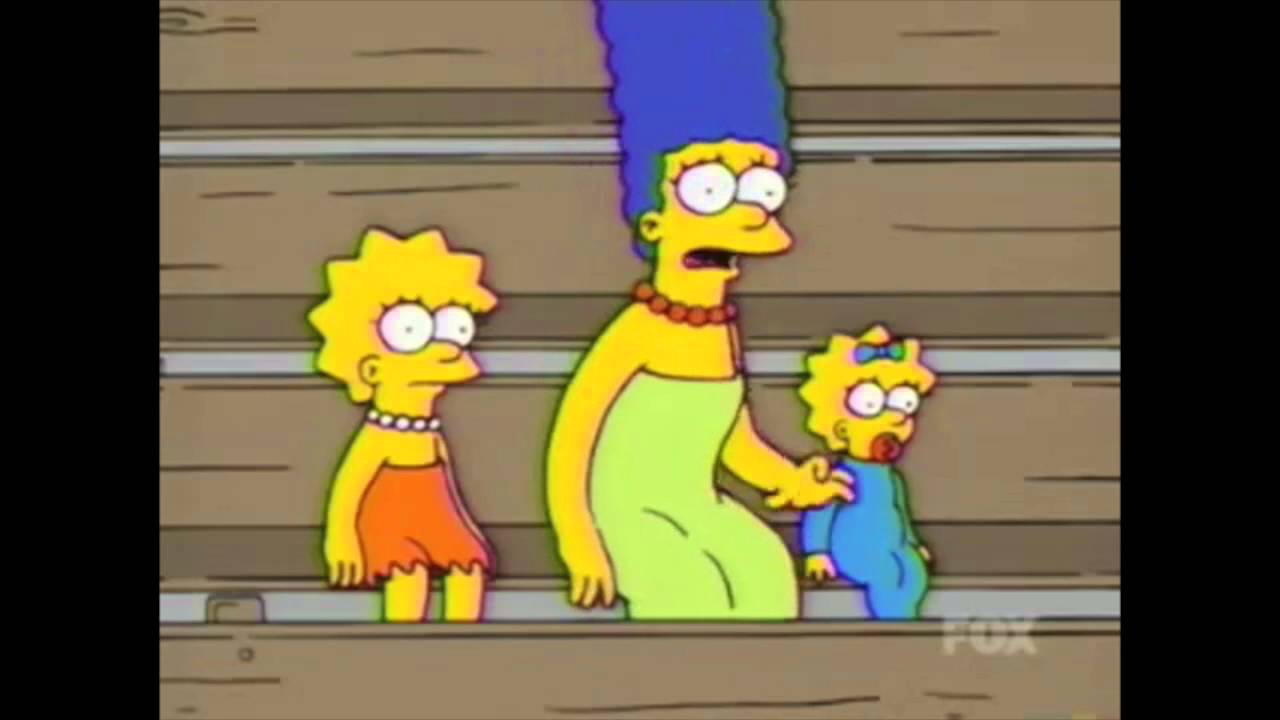 The Simpsons - Stadium fighting (S14Ep21) - YouTube