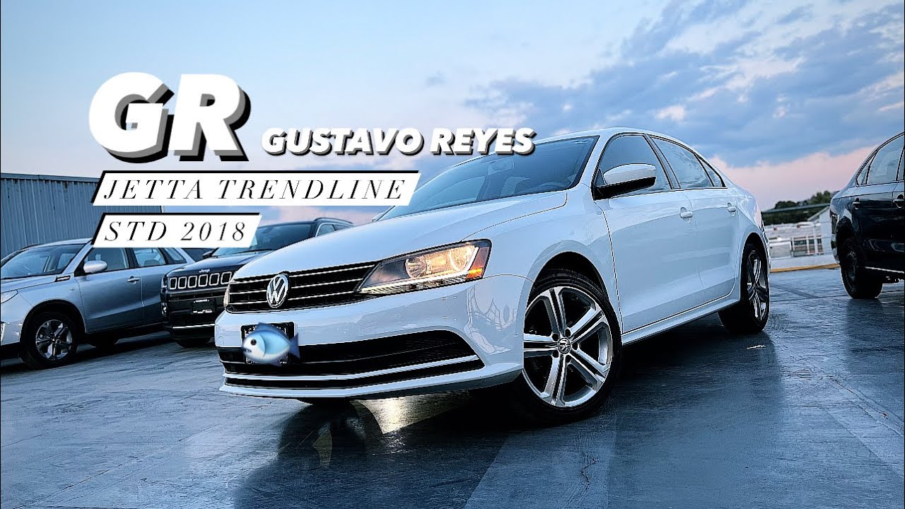 VOLKSWAGEN JETTA TRENDLINE STD 2018 Blanco Puro - YouTube
