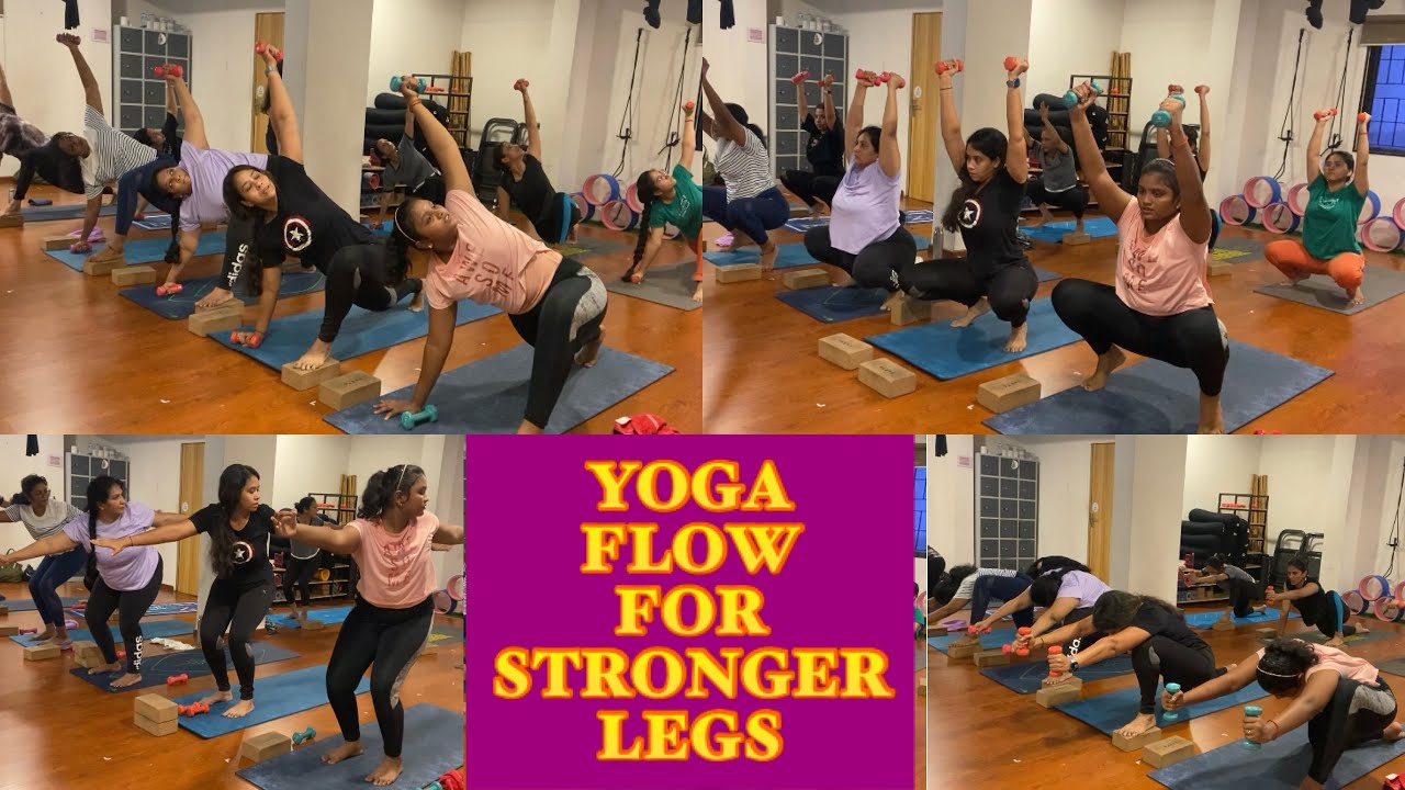 YOGA FLOW FOR STRONGER LEG - YouTube