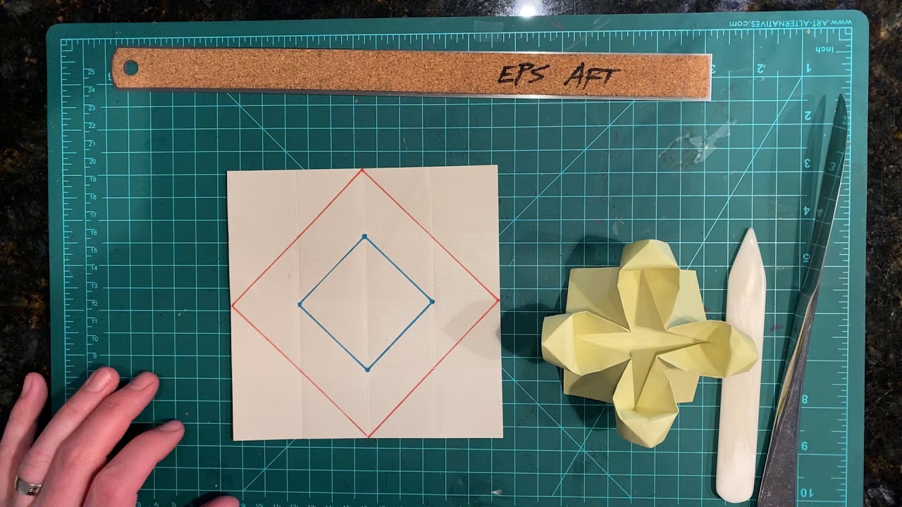Red Flower Tessellation - Single Molecule - YouTube