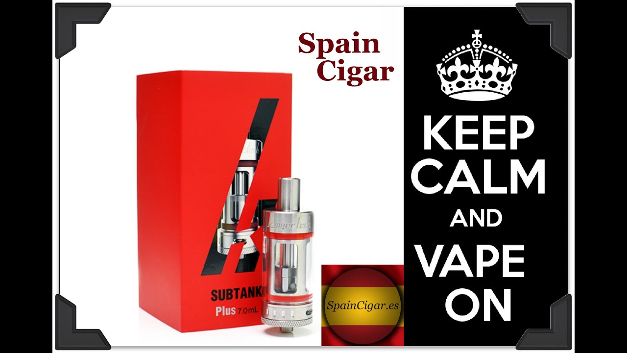 27#Обзор Kanger subtank plus FROM SPAINCIGAR - YouTube