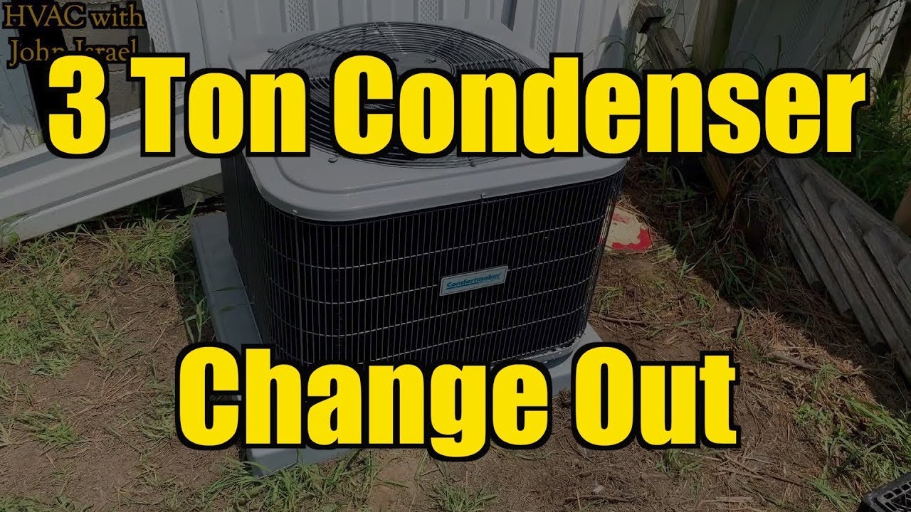 HVAC | Condenser Change Out - YouTube