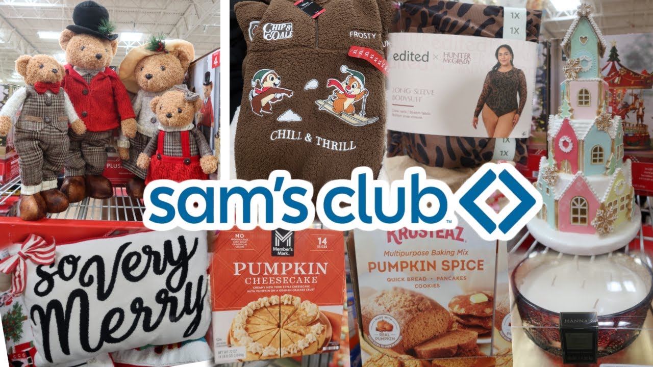 SAMS CLUB * NEW ARRIVALS!! 2025HOLIDAY DECOR/CLOTHING & MORE - YouTube