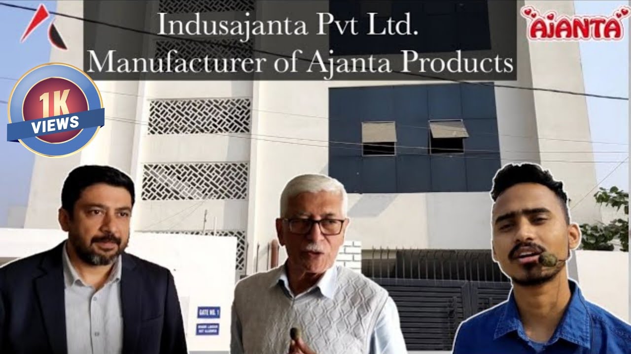 Indusajanta Pvt Ltd. Bareilly || Manufacturer of Ajanta Products || Systematic Working - YouTube