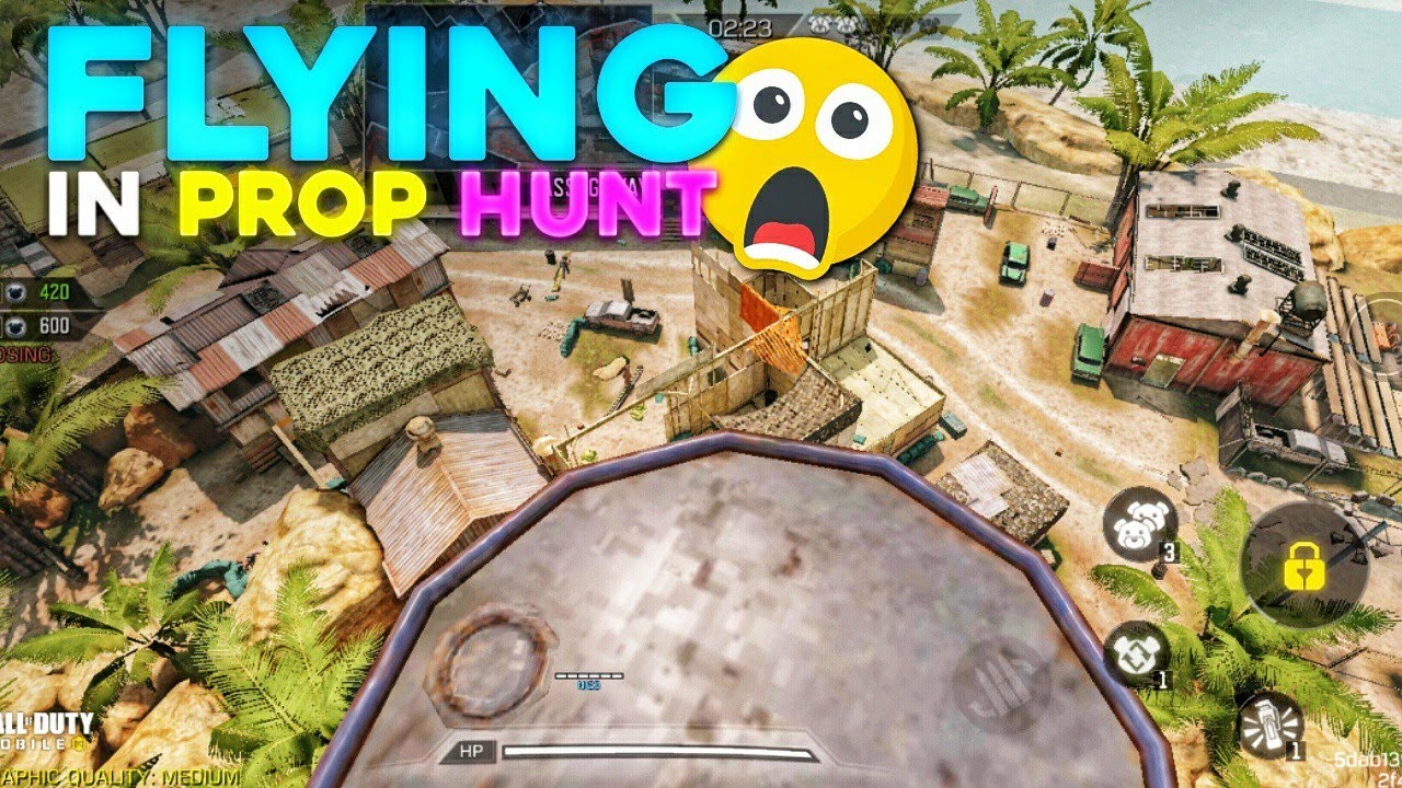 FLYING IN PROP HUNT | COD MOBILE FUNNY GAMEPLAY VIDEO IN HINDI - YouTube