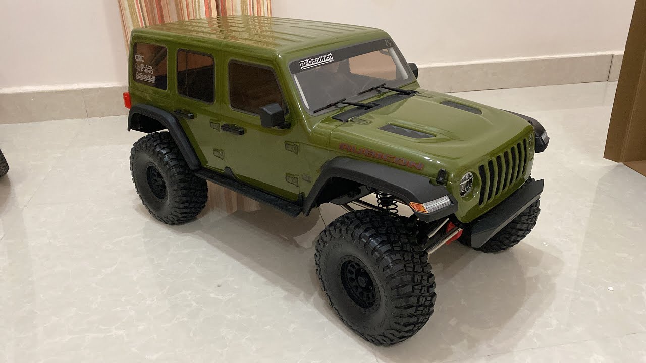 My new car axial scx6 unboxing - YouTube