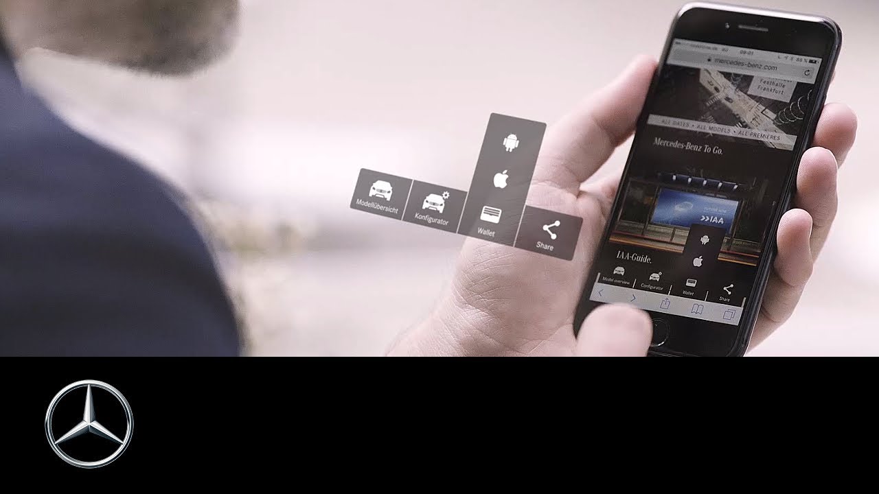 Mercedes-Benz To Go: The IAA 2017 on your Smartphone – anytime and ...