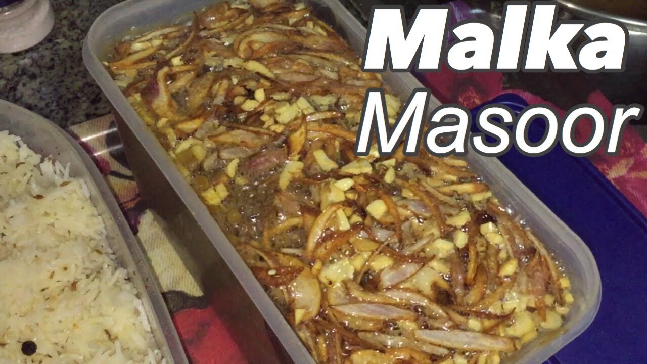 MALKA MASOOR ki daal | Brown Lentil | KALI DAAL | How to Cook Daal ...