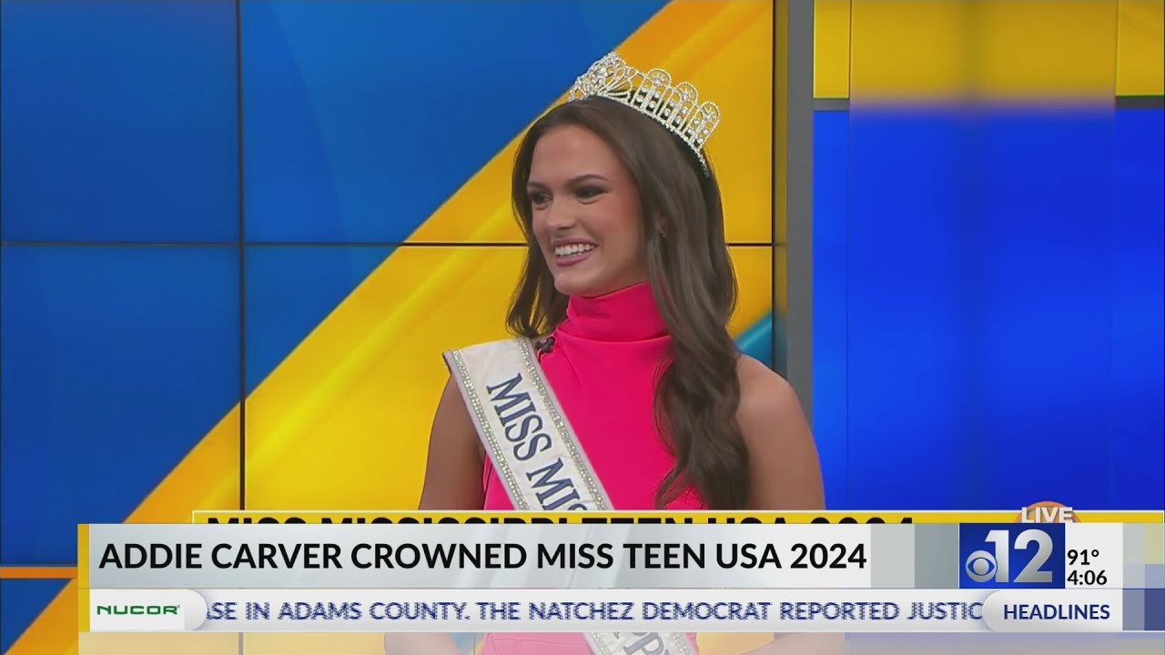 Mississippi’s Addie Carver crowned Miss Teen USA 2024 - YouTube