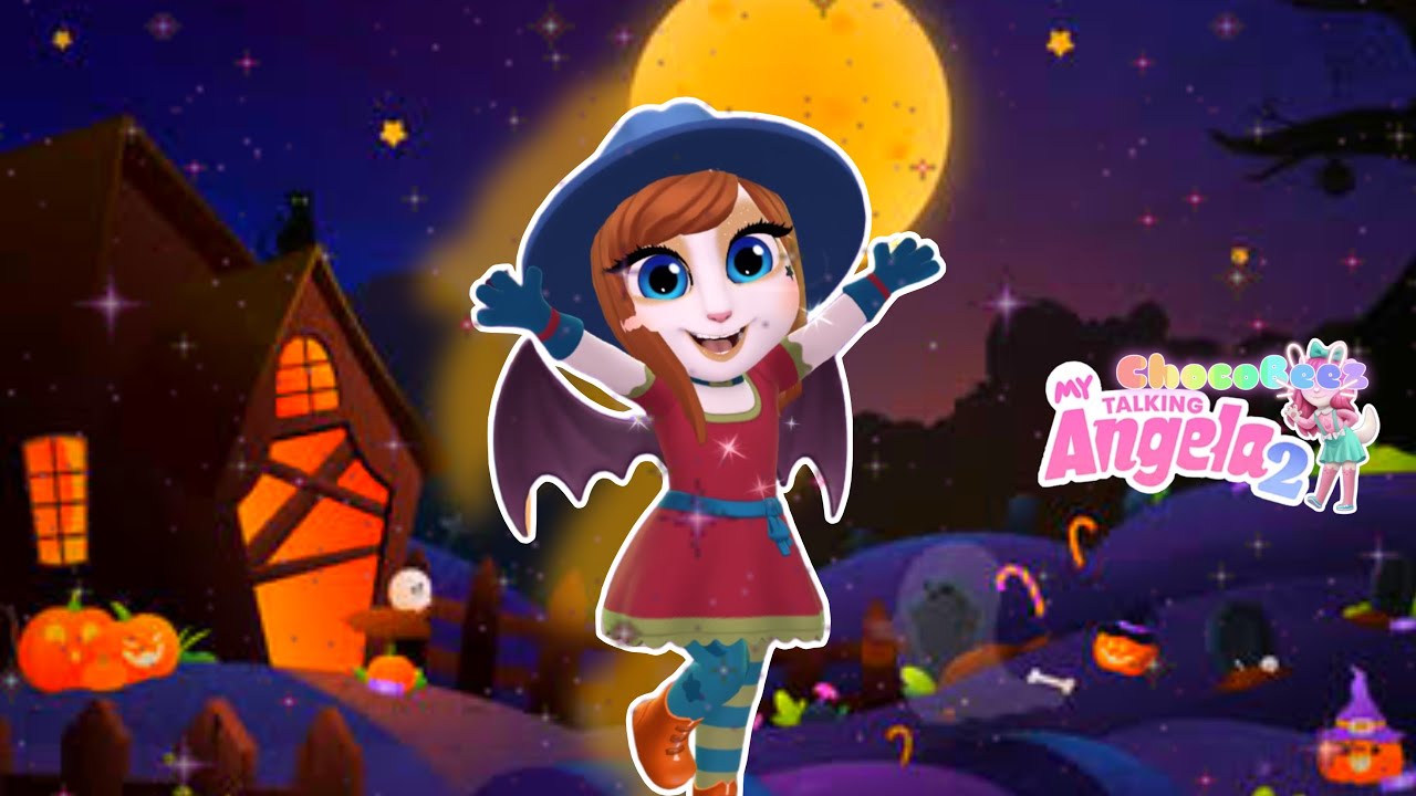 Level 305 - My Talking Angela 2 | HALLOWEEN UPDATE - Travel Fun Event ...
