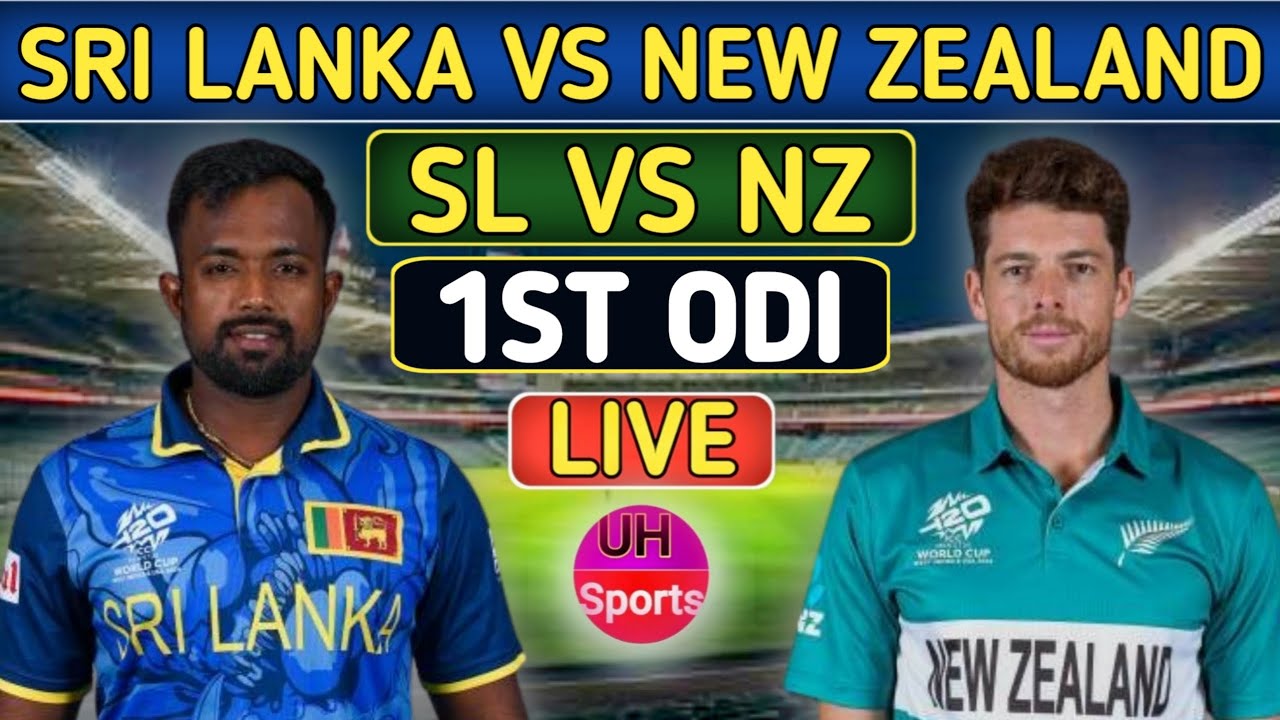 SL vs NZ Live - 1st ODI Match Score | Sri Lanka vs New Zealand | Live ...