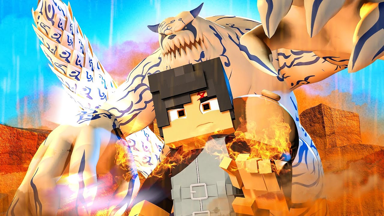 Minecraft: Naruto Shippuden - O Poder Jinchuuriki do Shukaku! #04 - YouTube