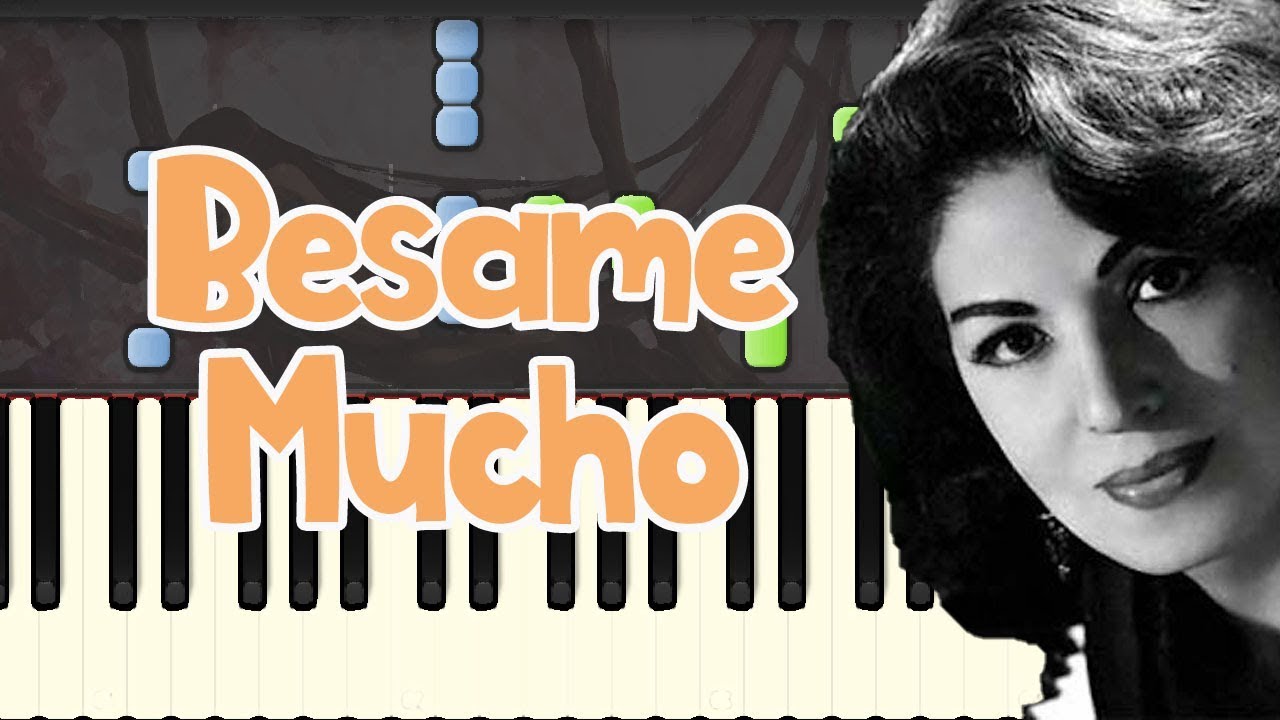 🎹 consuelo velazquez - besame mucho (Piano Tutorial Synthesia) ️♫ - YouTube