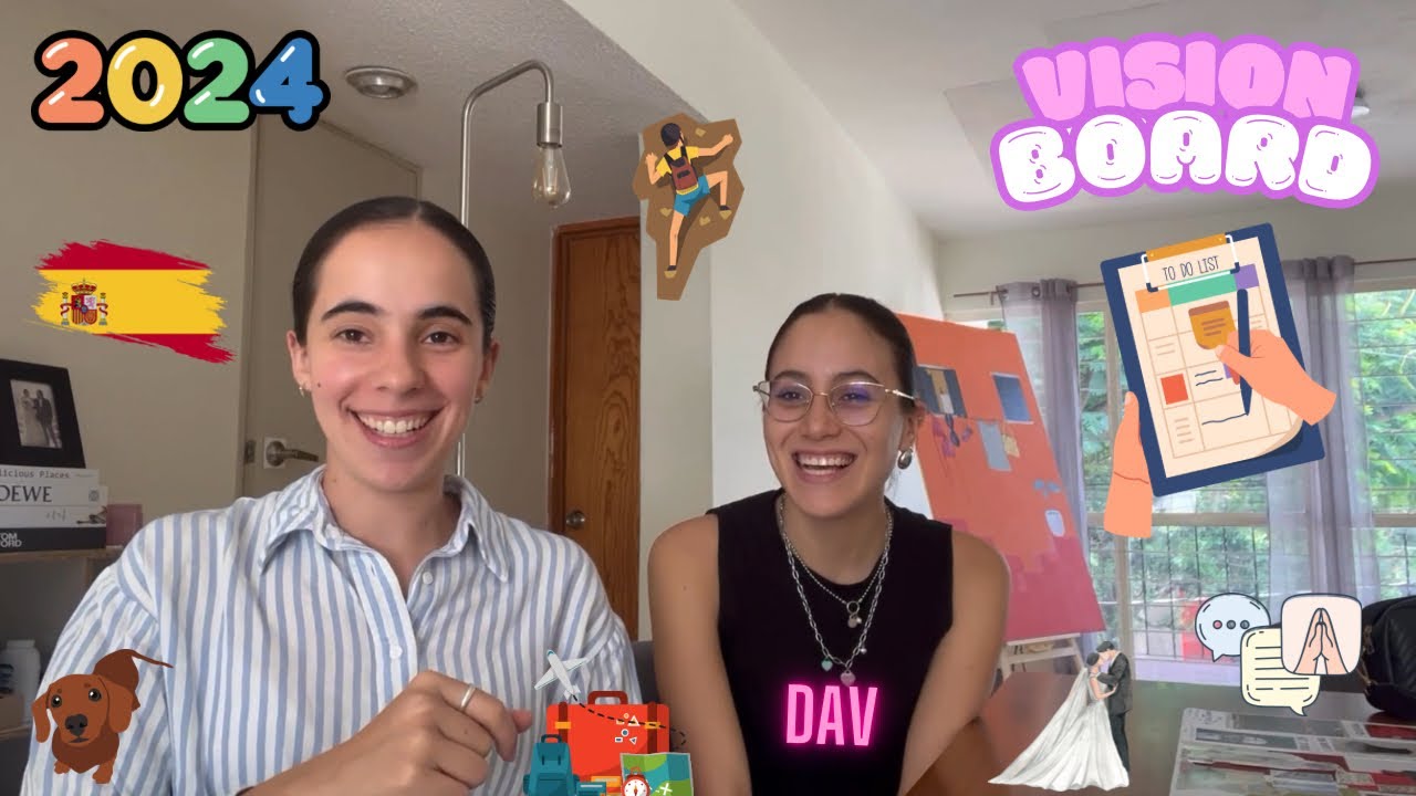 VISION BOARD | Mitad de año con DAV - YouTube