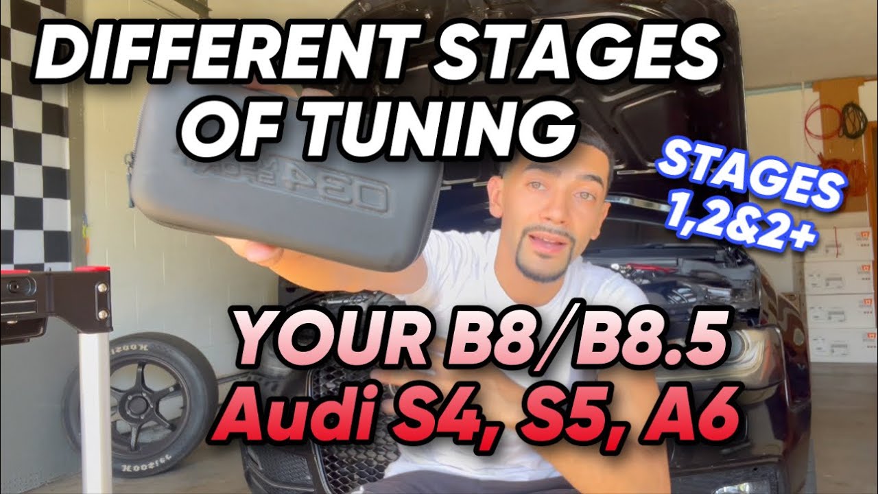 Stages of tuning your B8/B8.5 Audi S4, S5, A6, SQ5 - YouTube