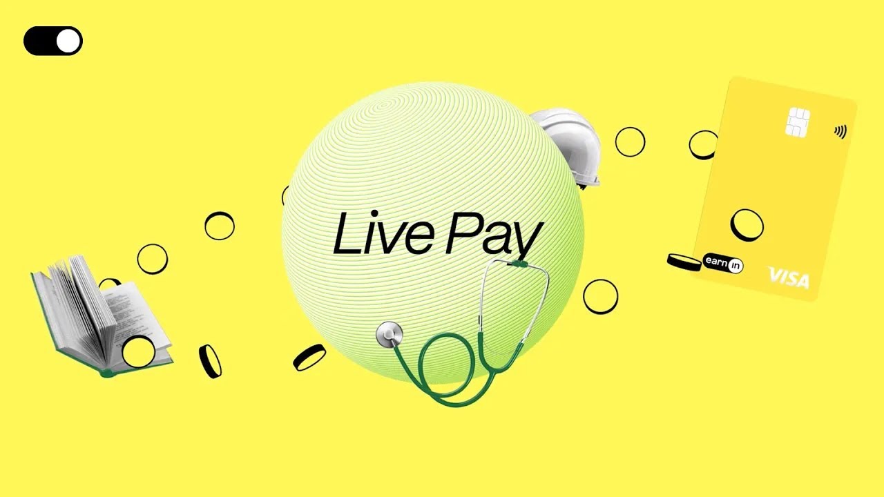 Introducing Live Pay, only on EarnIn Card - YouTube