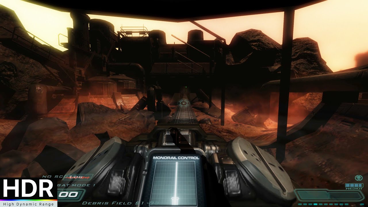 Perfected Doom 3 Mod [HDR] (PC) Part 12 - Monorail - YouTube