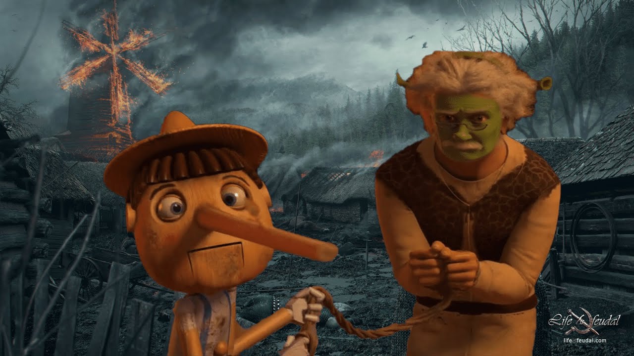 You won't lie! Tell me, log, where is Shrek now? - YouTube