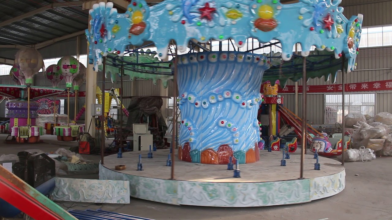 Ocean Themed Carousel Rides for Sale - YouTube