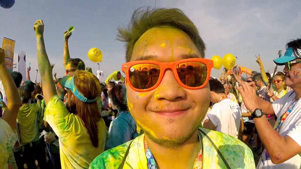 Color Manila Run 2015 (Cebu Leg) - YouTube