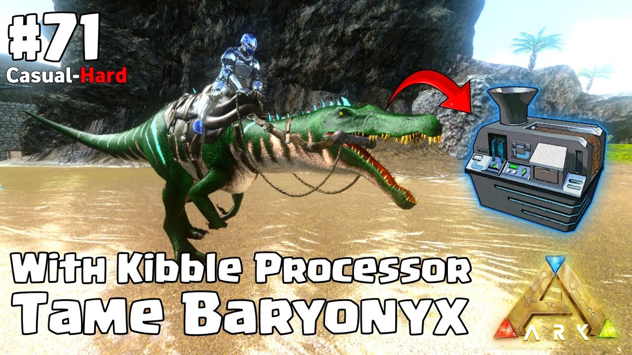 TAMING BARYONYX DAN CARA MENGGUNAKAN TEK KIBBLE PROCESSOR - ARK MOBILE ...