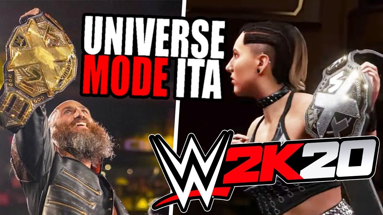 WWE 2K20 UNIVERSE MODE Live ITA - UN NUOVO TITOLO???? - YouTube