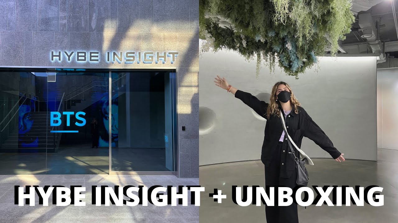 Korea vlog | Hybe Insight & Unboxing - YouTube