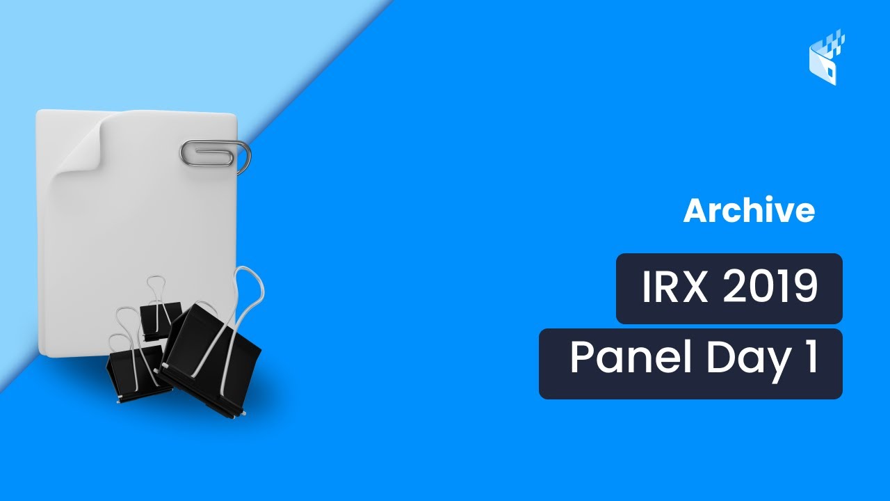 IRX 2019 - Panel Day 1 - YouTube