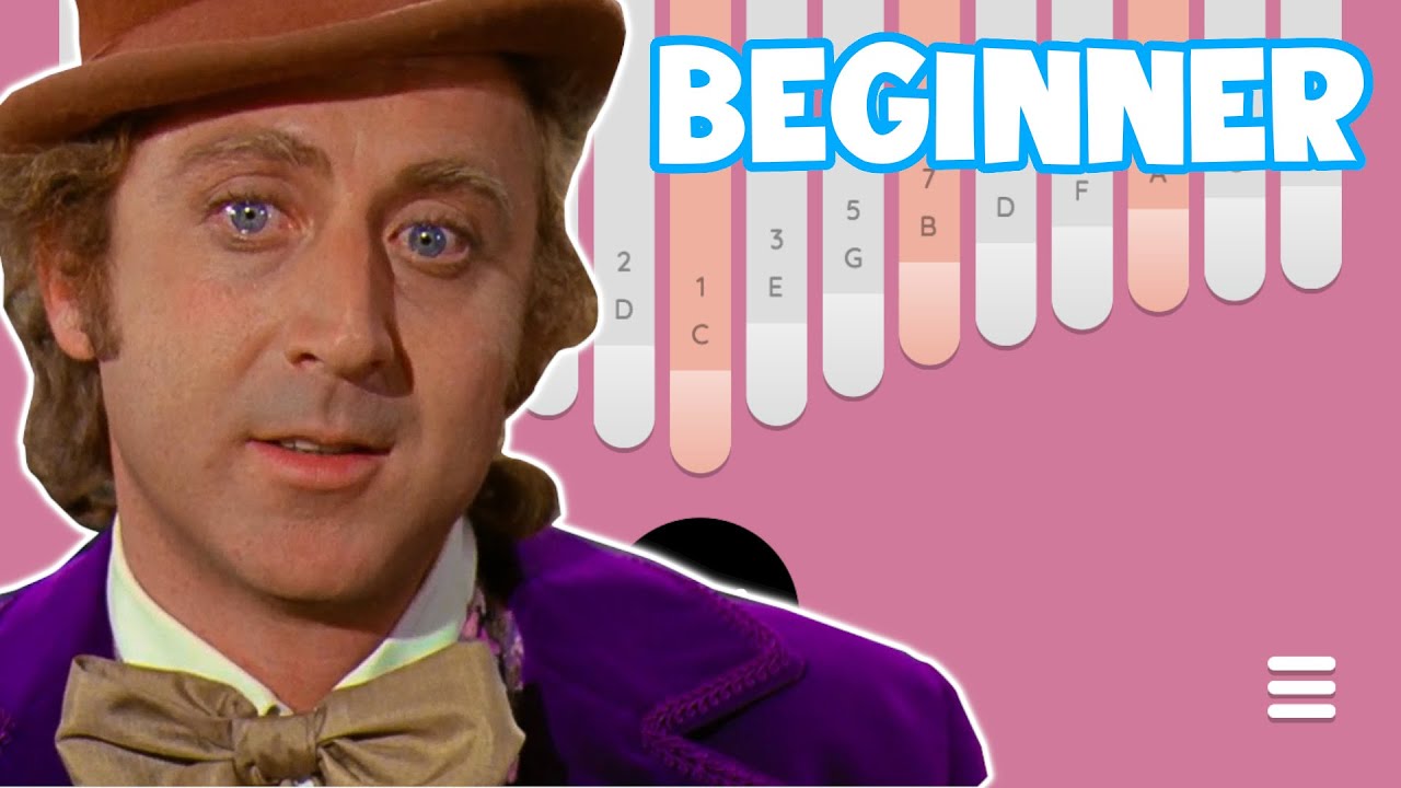 Pure Imagination - Gene Wilder | Version LOFI Kalimba | Tutorial ...