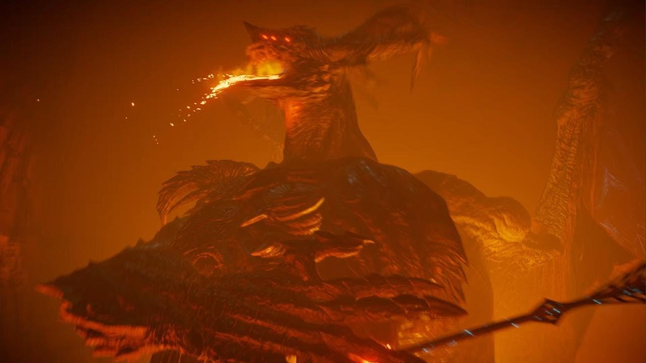 Demon's Souls Dios Dragón - YouTube