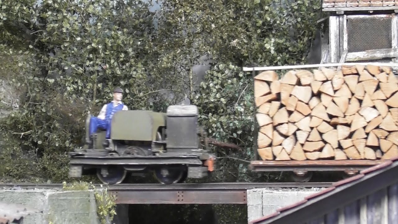 Model Railway Gauge 0e Feldbahn kreuzt of Marcel Ackle - YouTube