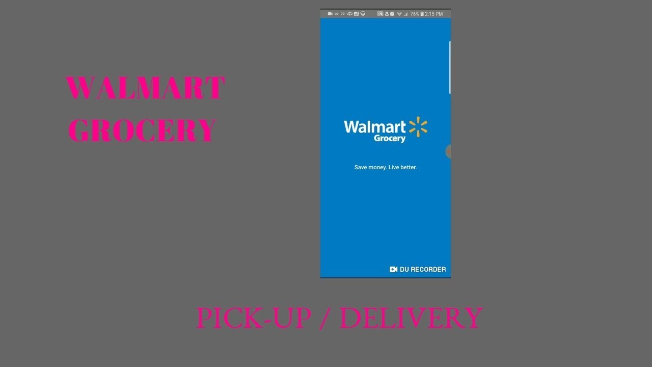 Walmart Grocery App Review and Walk Through - YouTube