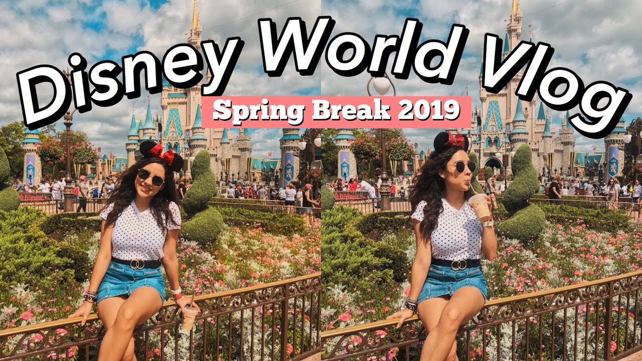 DISNEY WORLD VLOG!!!! | spring break 2019 - YouTube
