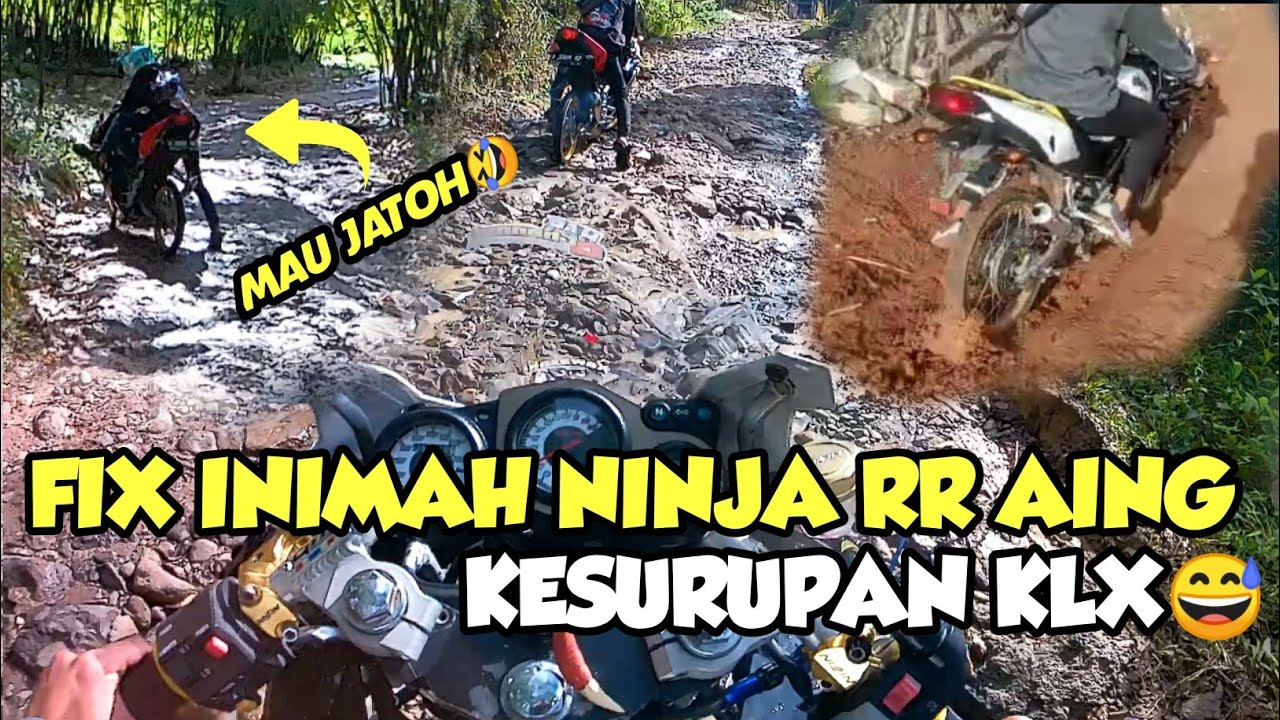 BEGINI JADINYA NINJA RR BAN CACING NEKAT TRABASS Part 2 - YouTube