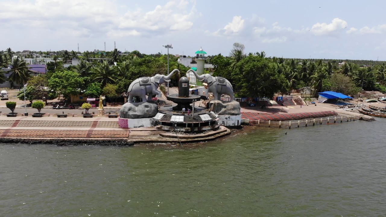 Yanam Beach Eagle Eye View - YouTube