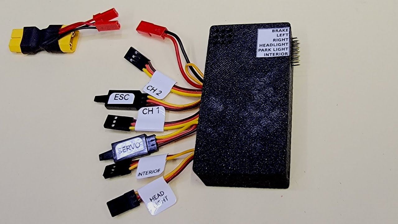 Rick's integrated Light controller number 2 - YouTube