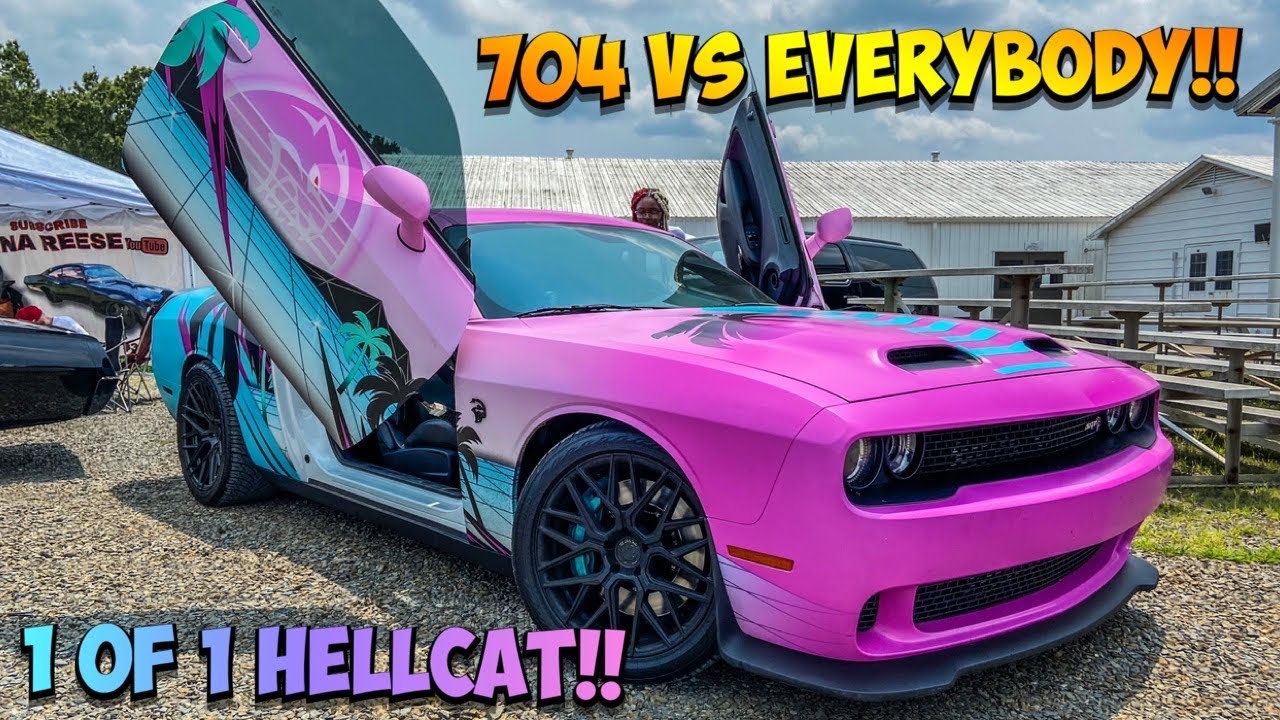 THE SICKEST DODGE CHARGERS AND CHALLENGERS ALL CAME OUT TO THIS CAR ...