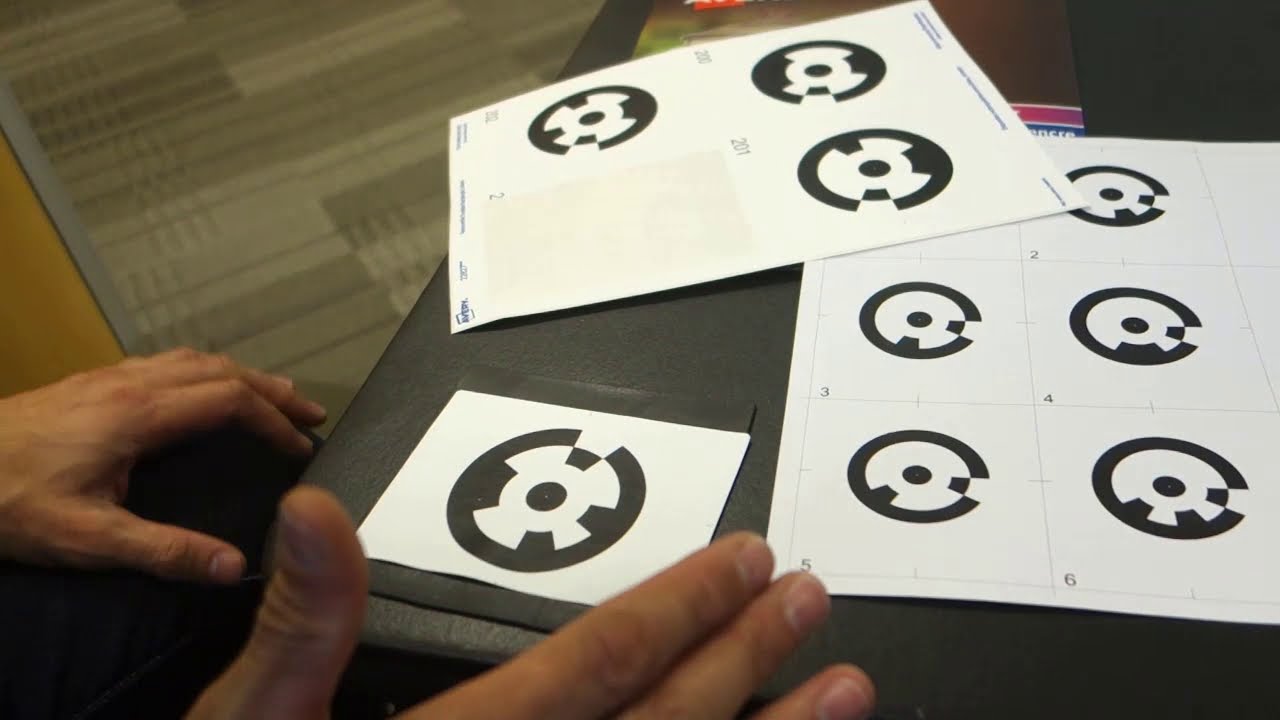 Create and print coded targets for use in PhotoModeler projects - YouTube