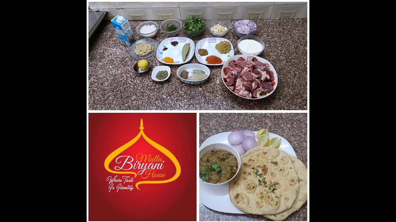 MUTTON MUGHLAI GRAVY | FROM MULLA BIRYANI HOUSE HOME MADE RECIPE - YouTube