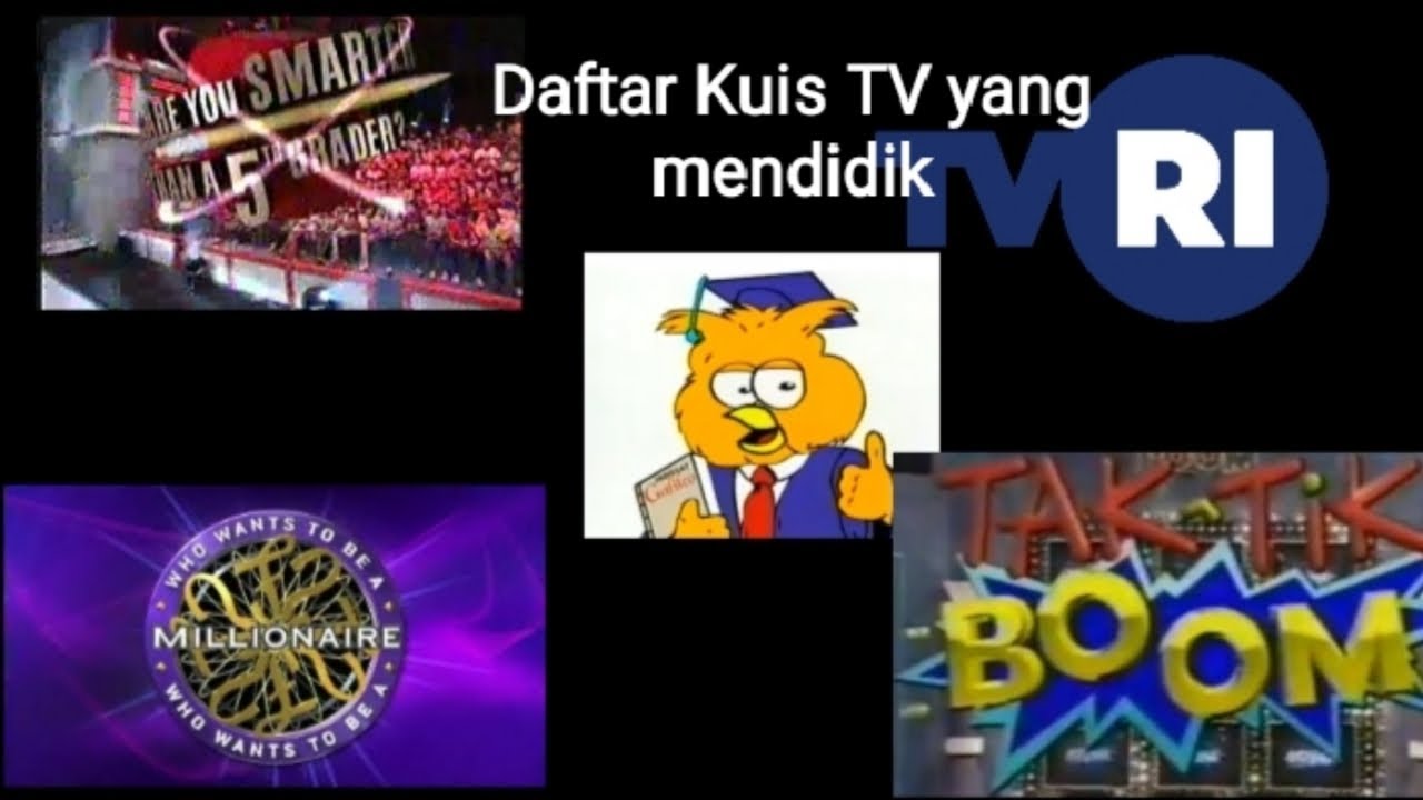 Daftar Kuis TV yang mendidik - YouTube
