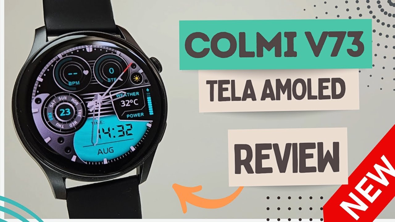 COLMI V73 - Smartwatch Lançamento Com TELA AMOLED e MUITO BARATO ...