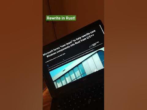 M$ rewrite in Rust! - YouTube