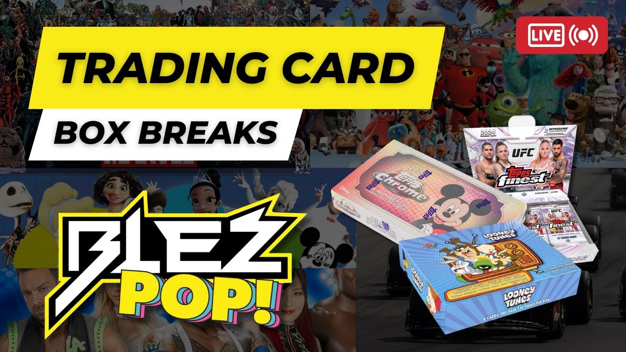 FREAKY FRIDAY BREAKS UFC +WWE + STAR WARS & MORE W/DOUG ! #Live #breaks ...