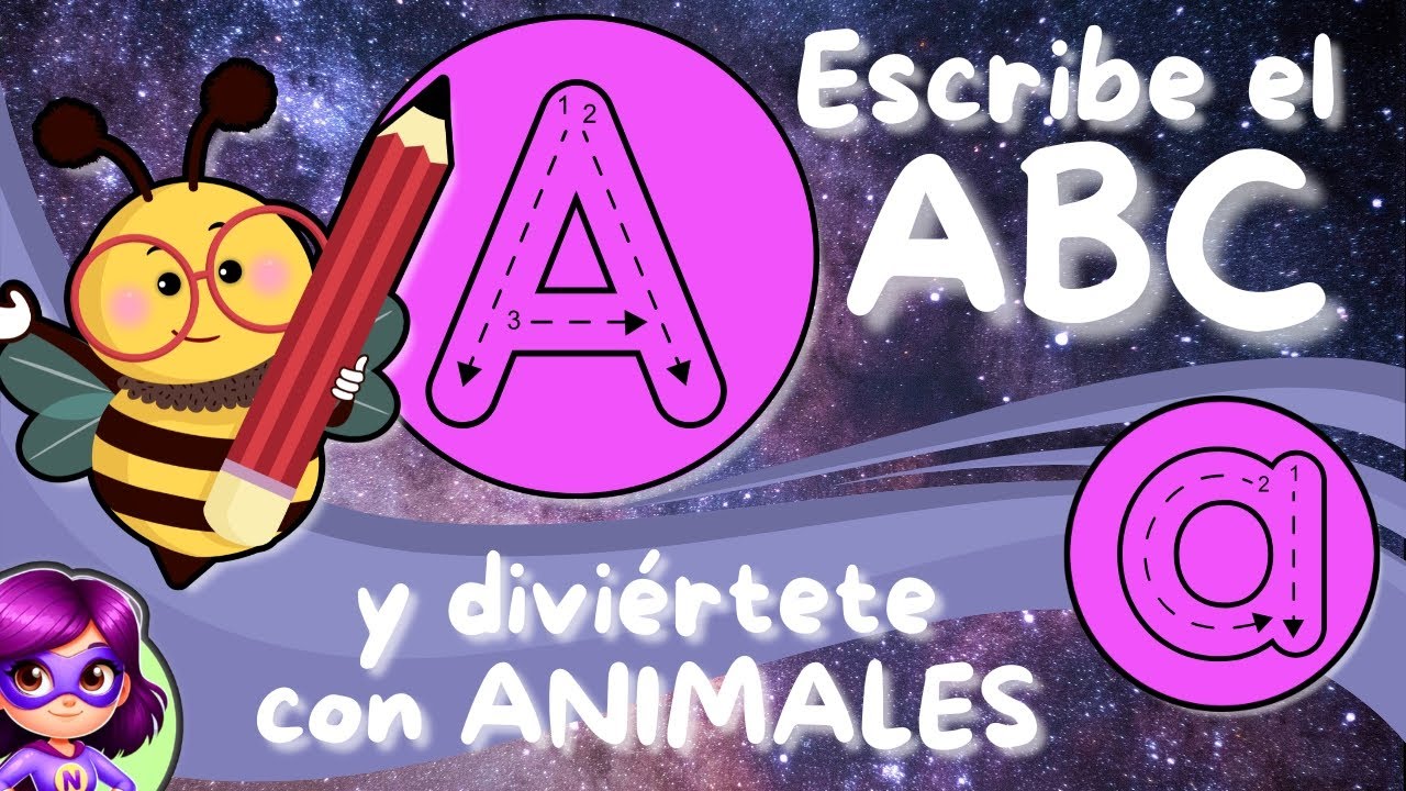 Aprende el Abecedario: Letras, Escritura, Fonética y Animales ...