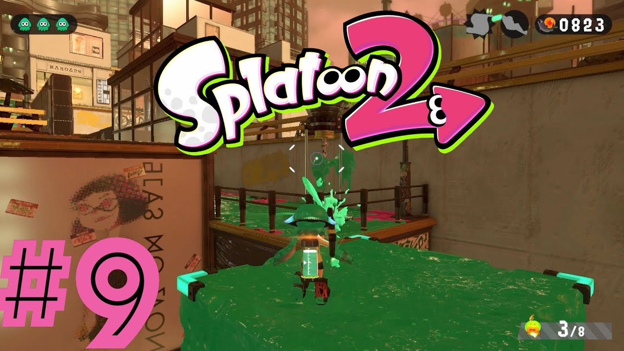 Splatoon 2 Story Mode Octoling Strike & 2nd Boss Fight Octo Samurai ...